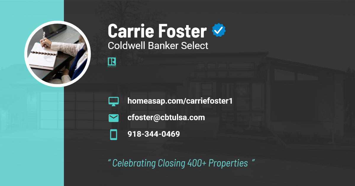 Carrie Foster | Celebrating Closing 400+ Properties
