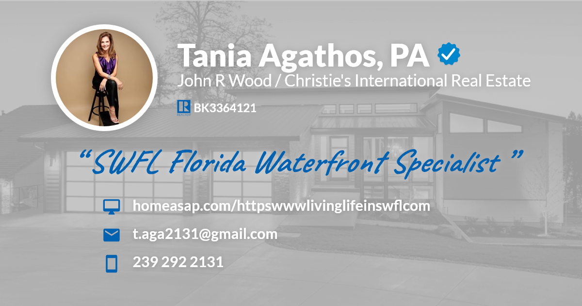 Tania Agathos, PA | SWFL Florida Waterfront Specialist