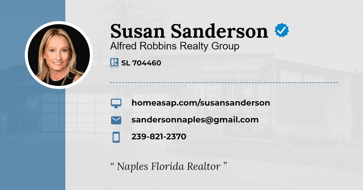 Susan Sanderson | Naples Florida Realtor